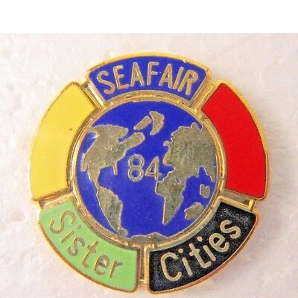 Vintage | Other | Scarce 984 Seattle Seafair Sister Cities Tack Pin ...